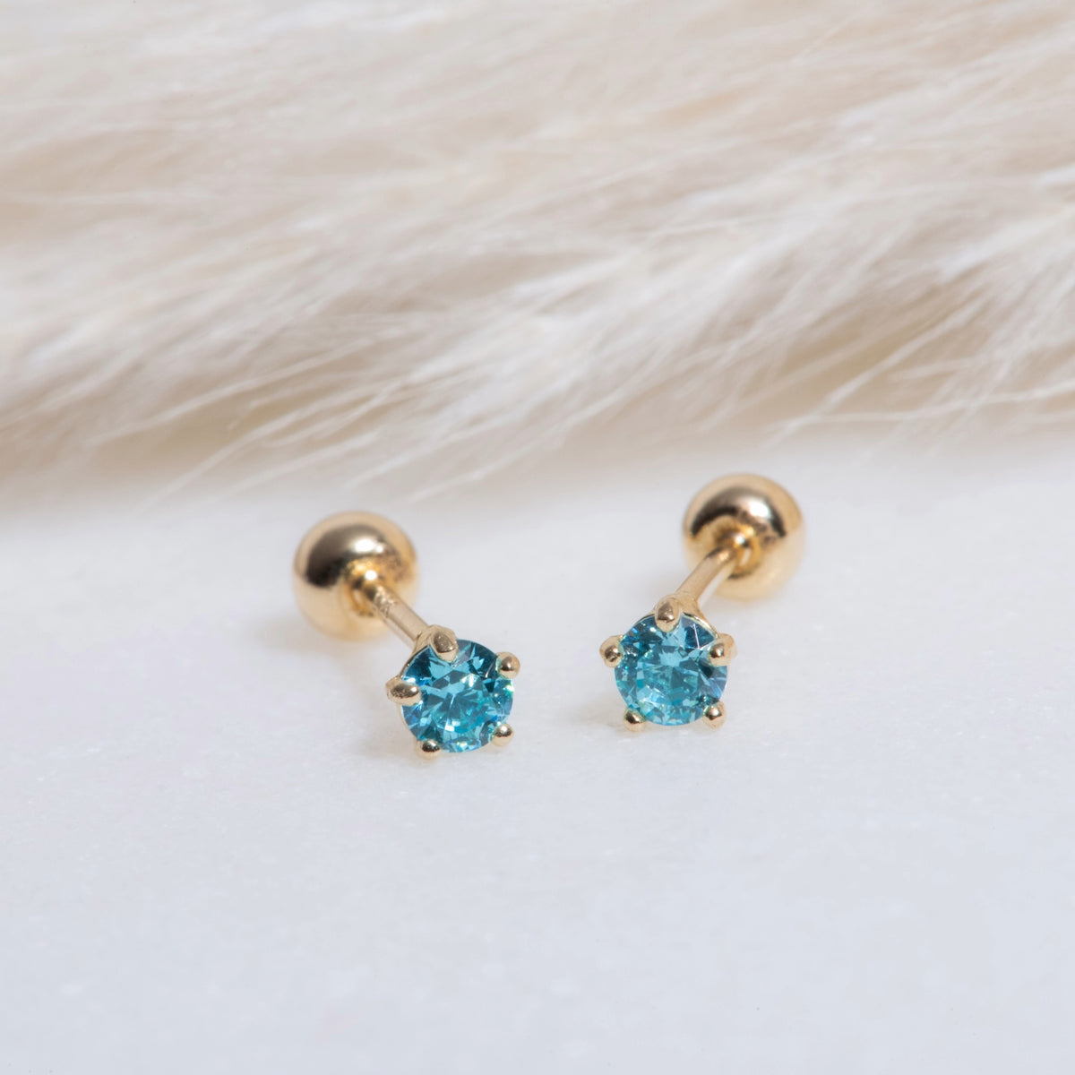Birthstone Piercing - March – CLEOSTYLE